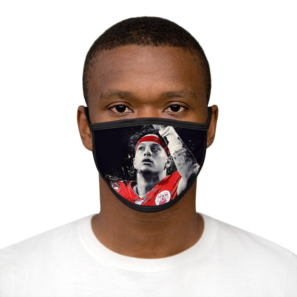 Patrick Mahomes Face Mask washable and Reusable Kansas City Chiefs Face ...