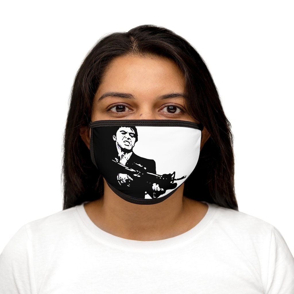 Scarface Face Mask Tony Montana Al Pacino Gangster Movie Mafia Face ...
