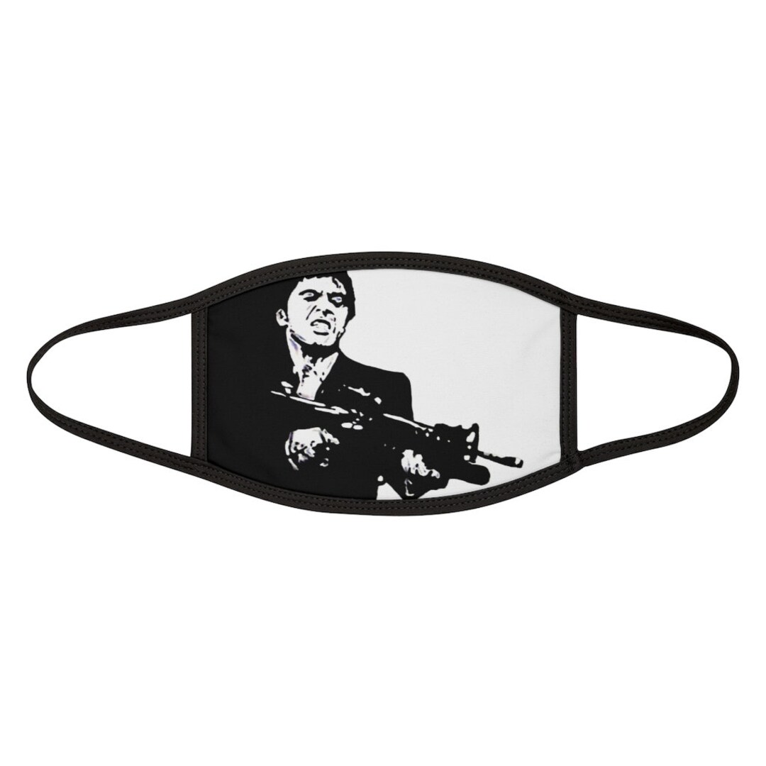 Scarface Face Mask Tony Montana Al Pacino Gangster Movie Mafia Face ...