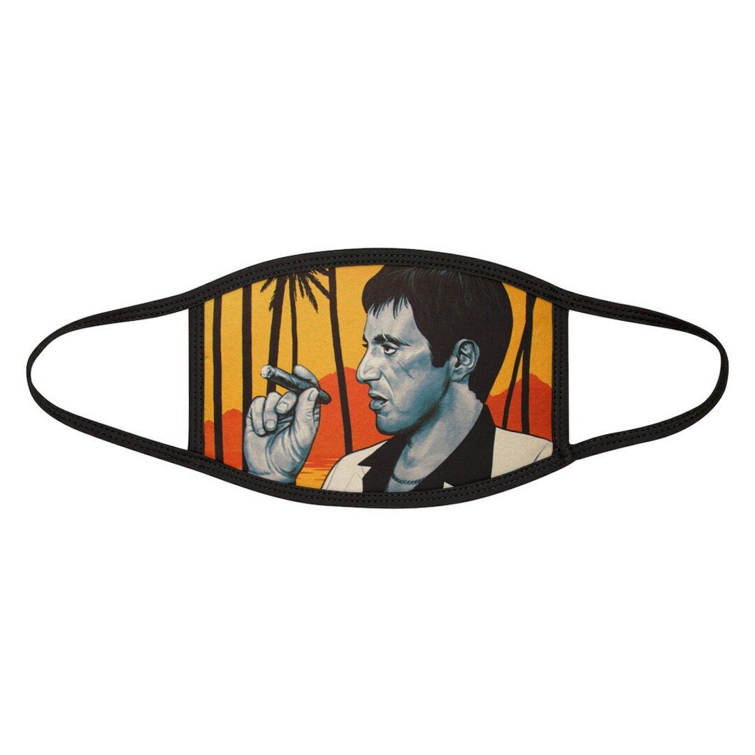 Scarface Face Mask Tony Montana Al Pacino Gangster Movie Mafia Face ...