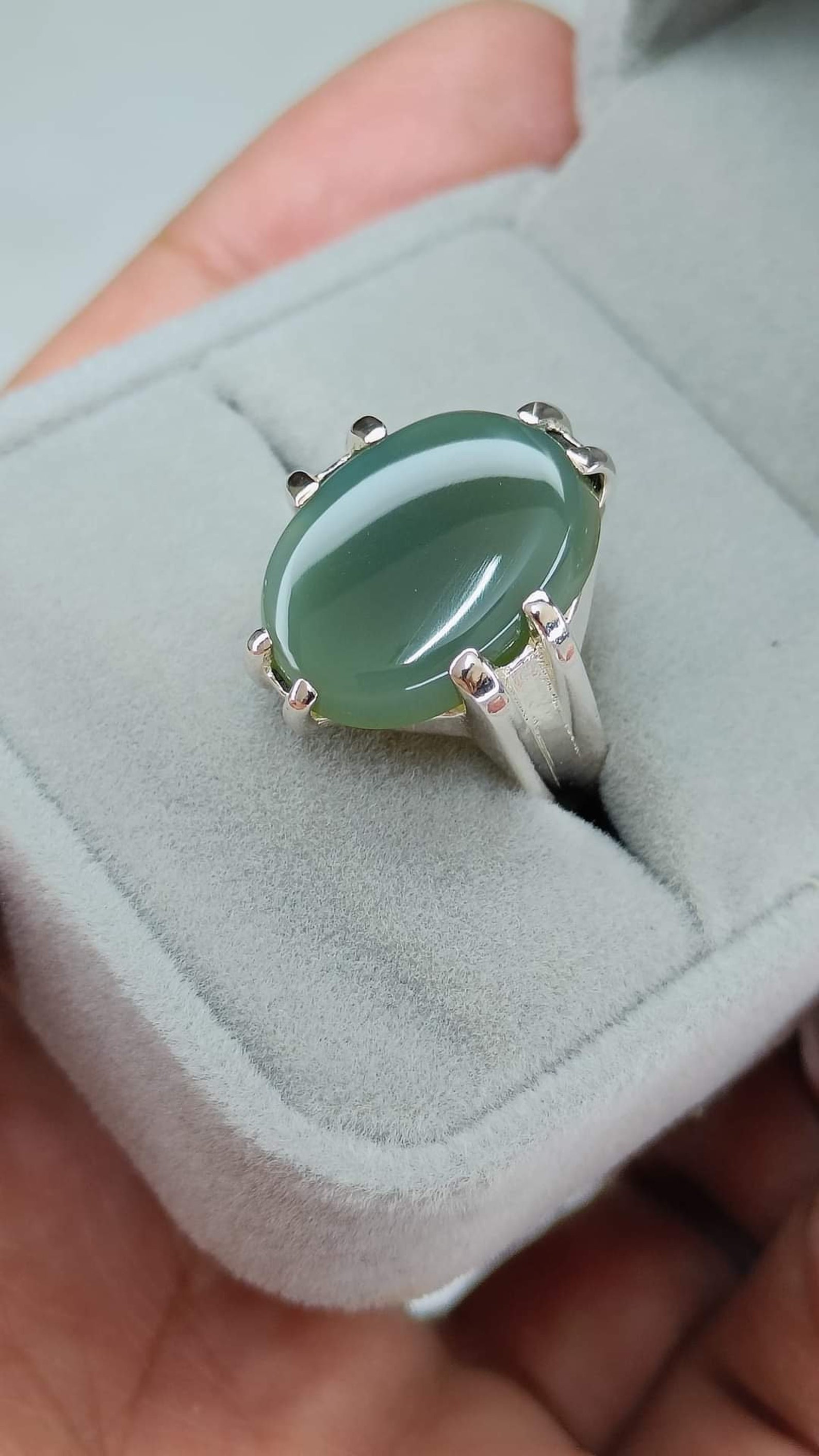 Natural Grapes Color Agate Ring, Pure Aqeeq Ring, Angoori Aqeeq Ring ...