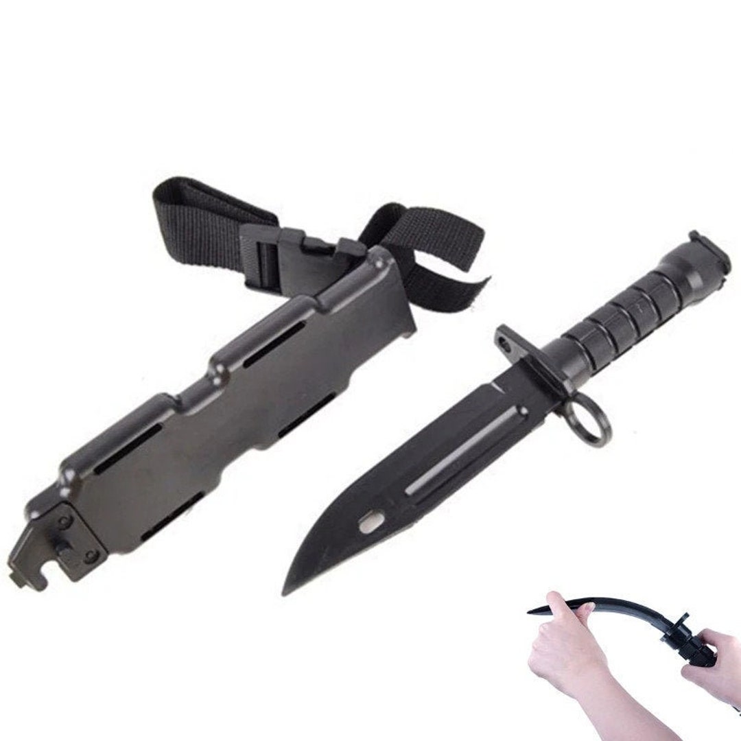 Rubber Knife Military Training Enthusiasts CS Cosplay Toy Sword First ...