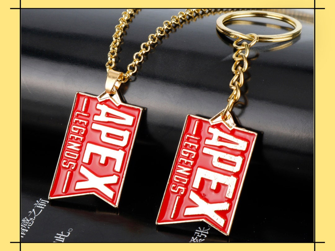 Game Related Product APEX Legends Keychain Metal APEX Logo Pendant Key ...