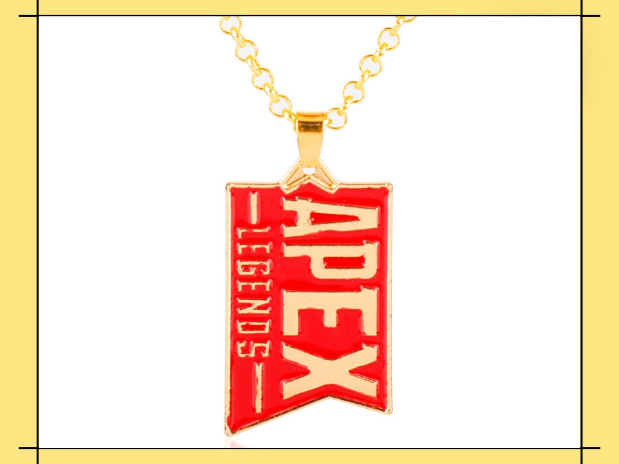 Game Related Product APEX Legends Keychain Metal APEX Logo Pendant Key ...