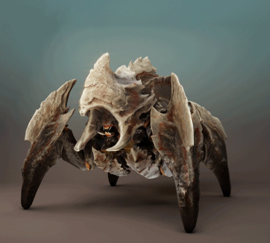 Hand Painted Fierce Helldiver 2 Behemoth Resin Statue Highly Detailed ...