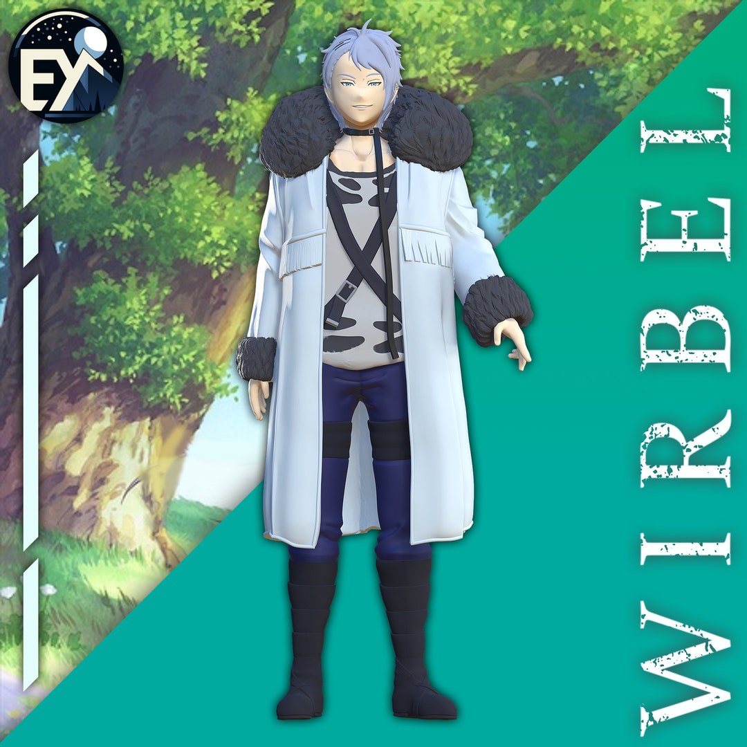 Unpainted DIY KIT Wirbel From Frieren : Beyond Journey's End ...