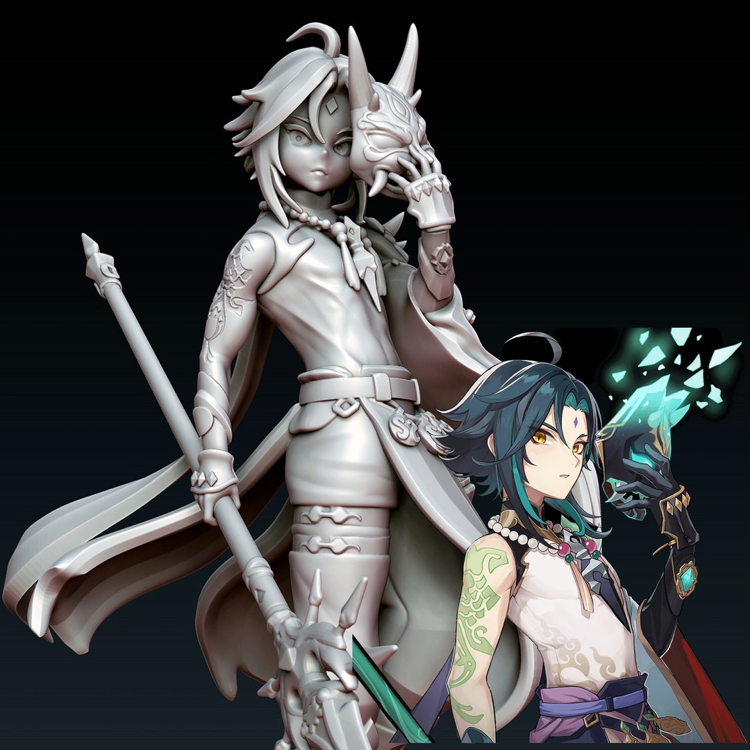 Xiao From Genshin Impact Collectible 3d Printed Statues Perfect for ...