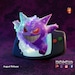 Gameboy Gengar Ghost Pokemon Unite Collectibles pokeball Pokedex 04mm ...