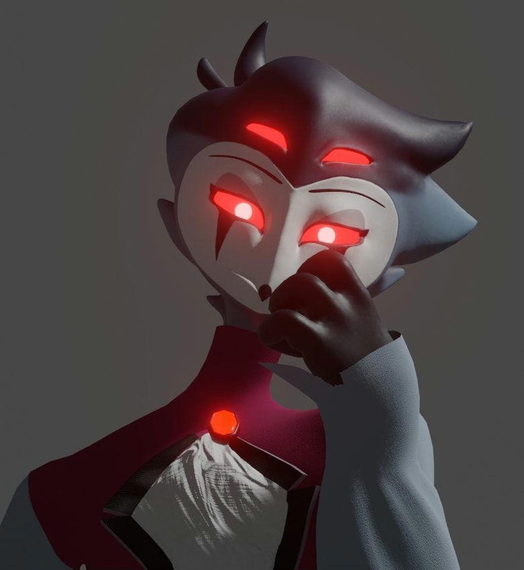 Stolas From Hazbin Hotel Collectible 3d Printed Statues Perfect for ...