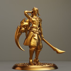 Classic Kayn From League of Lol Collectible 3d Printed Statues Perfect ...