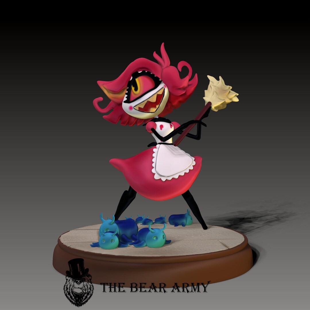 DIY KIT Niffty Diorama From Hazbin Hotel Collectible 3d Printed Statues ...