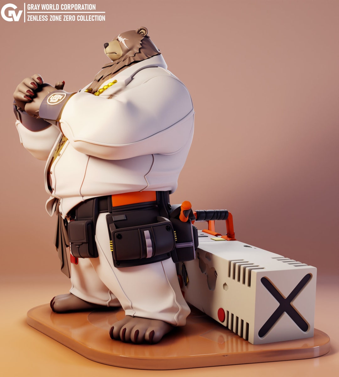 Ben Bigger From Zenless Zone Zero Collectible 3d Printed Statues Home ...