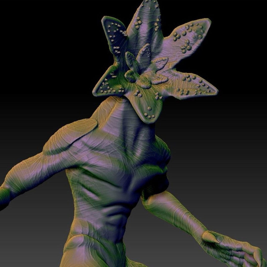 Unpainted DIY KIT Demogorgon Prince of Demons Collectible 3d Printed ...