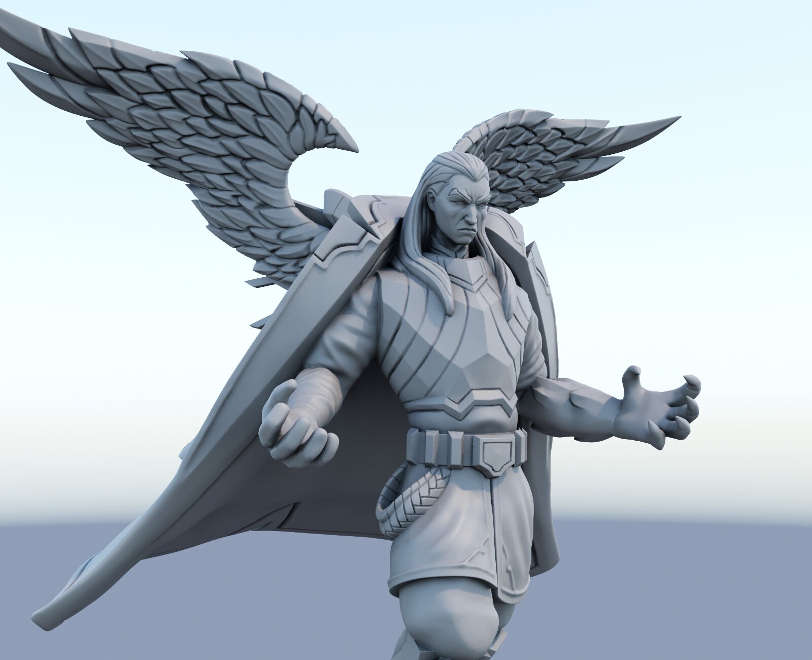 Swain League Of Legends Model