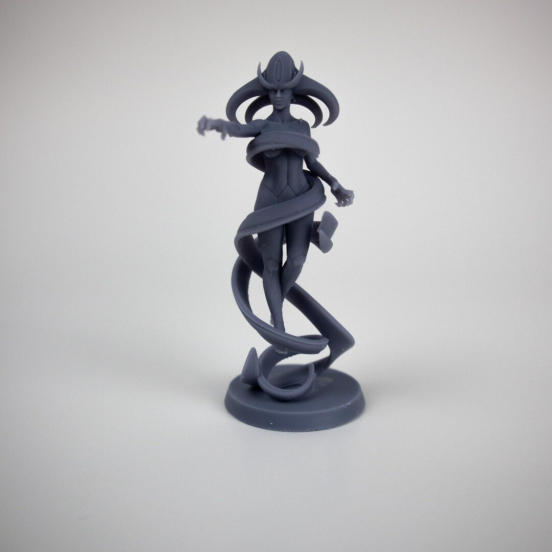 DIY KIT C'tan Deceiver Necron Cyborg Resin Figurine Ready to Ship Nerdy ...