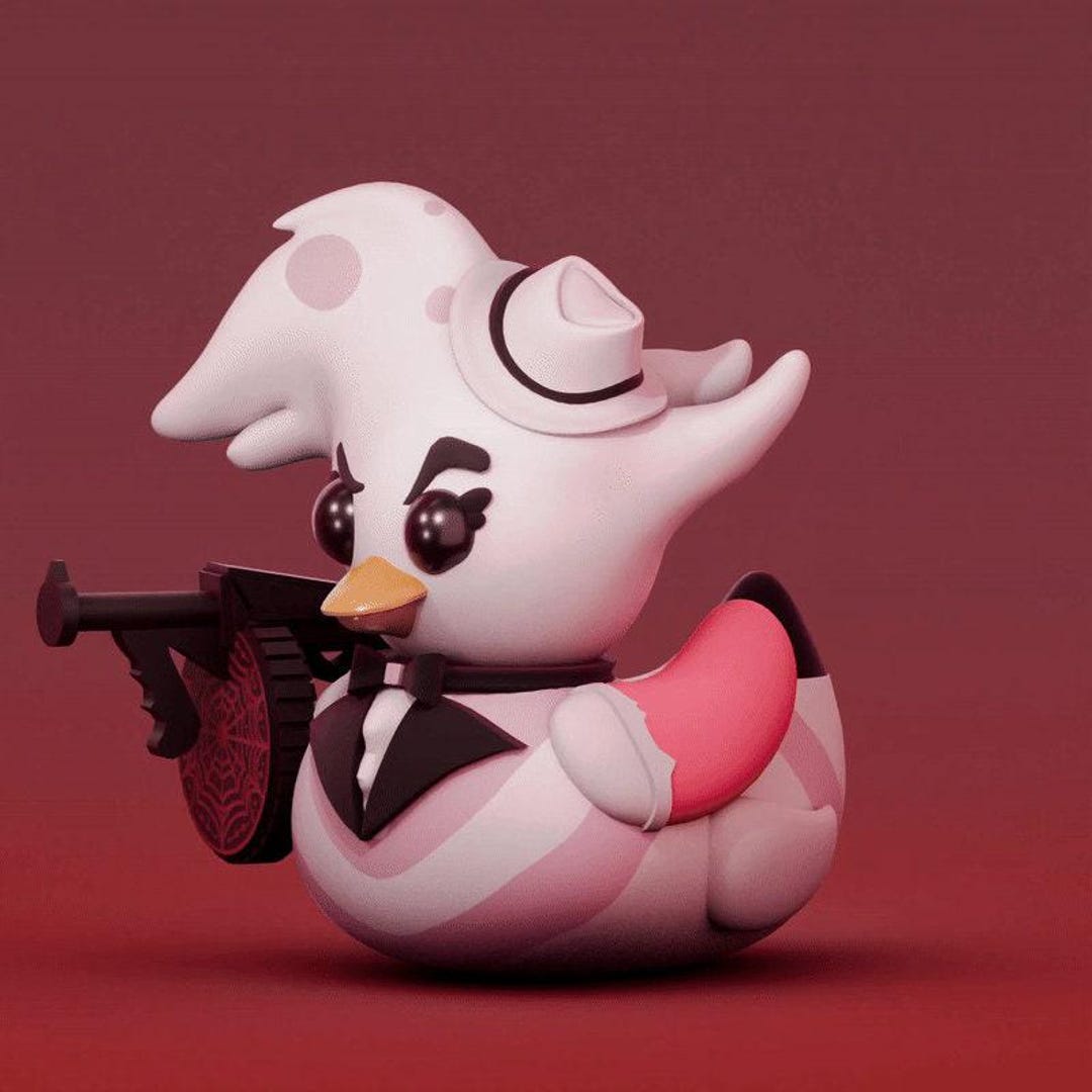DIY KIT Ducky Angel From Hazbin Hotel Collectible 3d Printed Statues ...