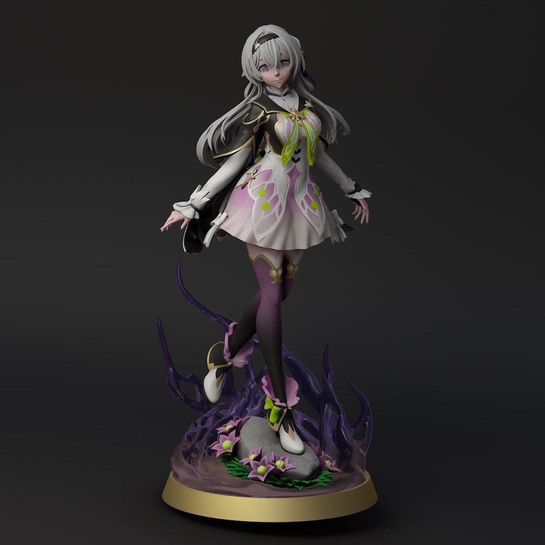 Hand Painted Firefly Honkai Star Rail Collectible 3d Printed Statues ...
