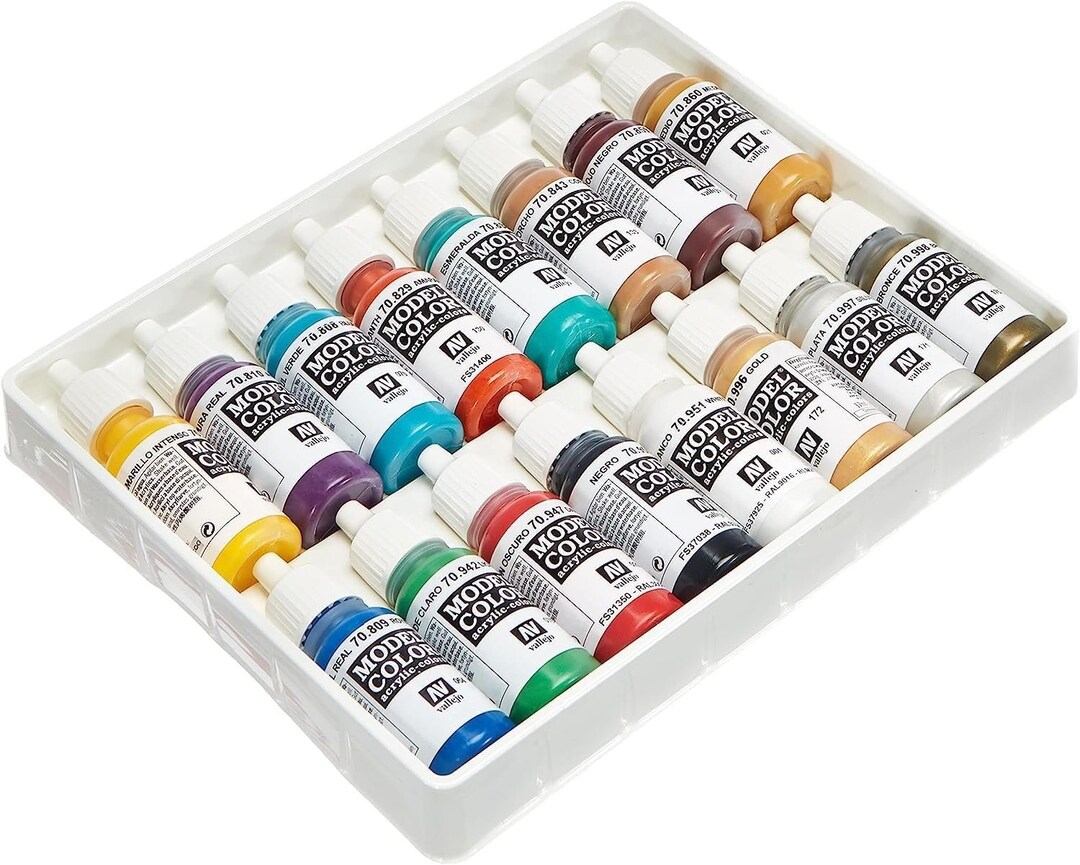 Vallejo Medieval Colors Acrylic Paint Set 17ml 0.57 Fl Oz - Etsy