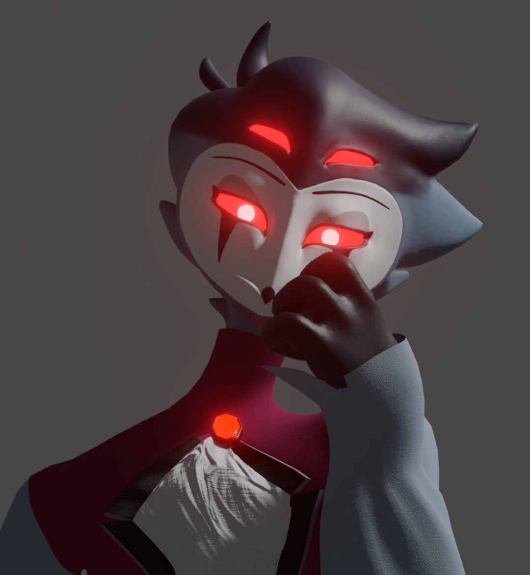 Stolas From Hazbin Hotel Collectible 3d Printed Statues Perfect for ...