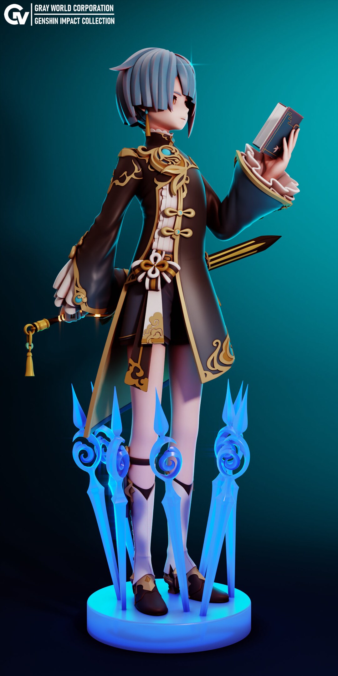 Xingqui From Genshin Impact Collectible 3d Printed Statues Perfect for ...