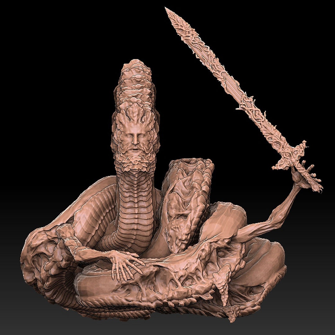 Rykard Lord of Blasphemy From Elden Aro Collectible 3d Printed Statue ...