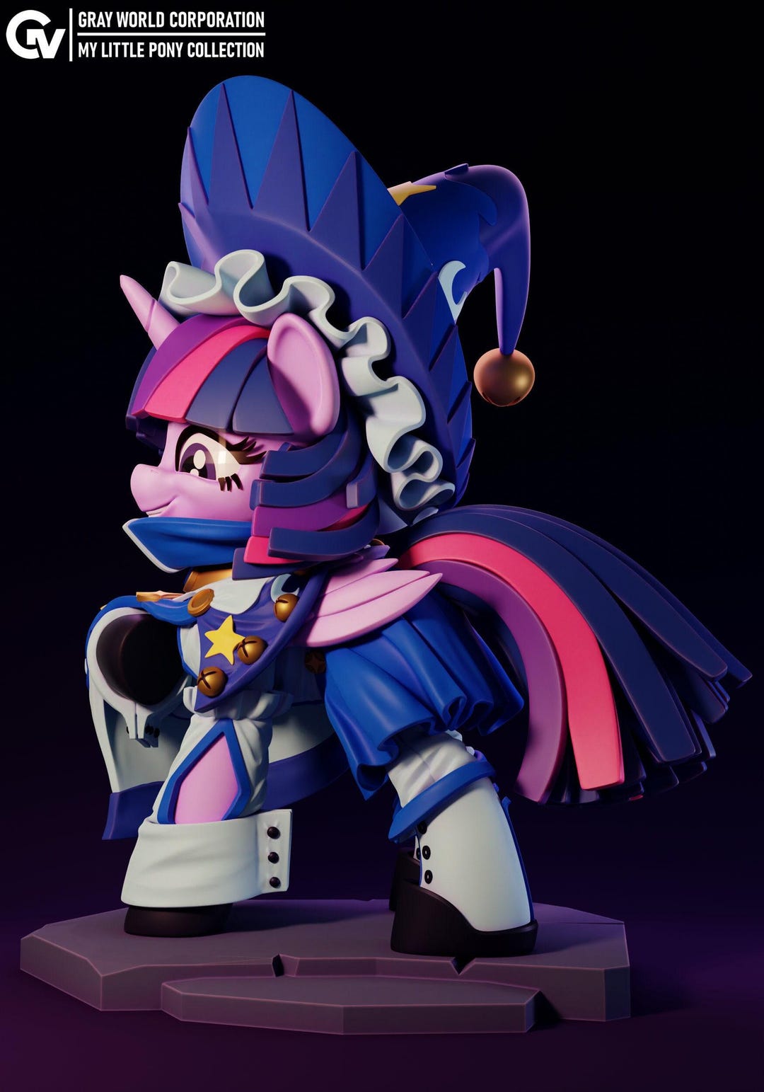 DIY KIT Princess Twilight Sparkle Nightmare Time From MLP Collectible ...