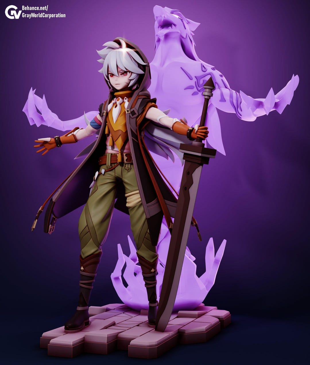 DIY KIT Razor From Genshin Impact Collectible 3d Printed Statues ...