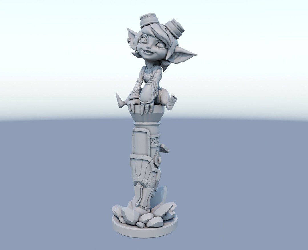 Tristana Yordle Gunner League of Legends lol Collectible 3d printed ...
