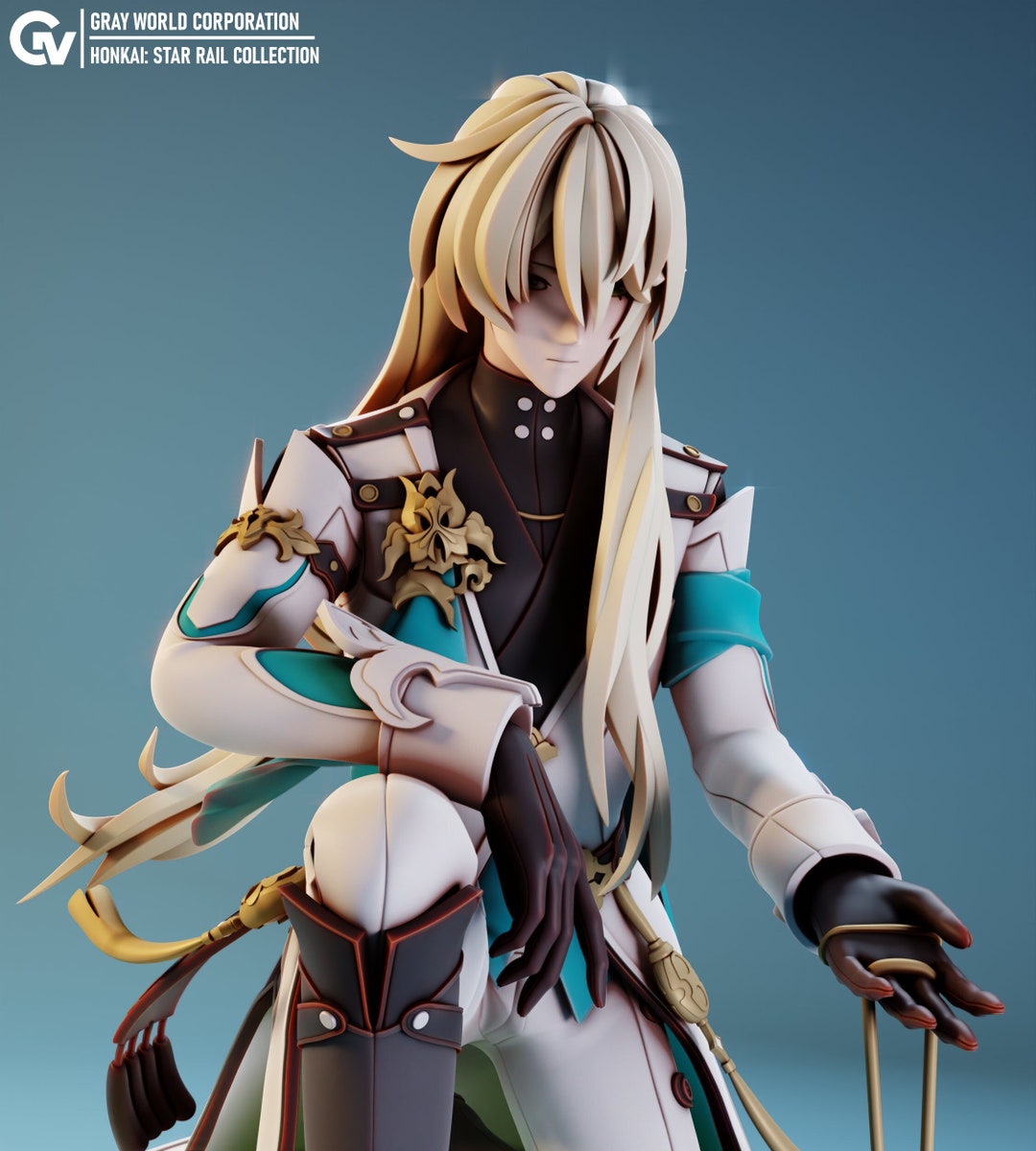 DIY KIT Luocha XianZhou Luofo Honkai Star Rail Sammler 3D gedruckte ...