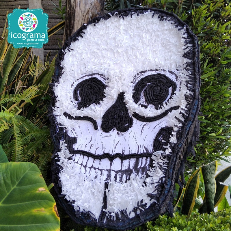 Skull Pinata - Etsy