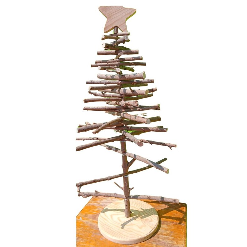 Natural Elegance for Your Home, Handcrafted Wooden Twig Christmas ...