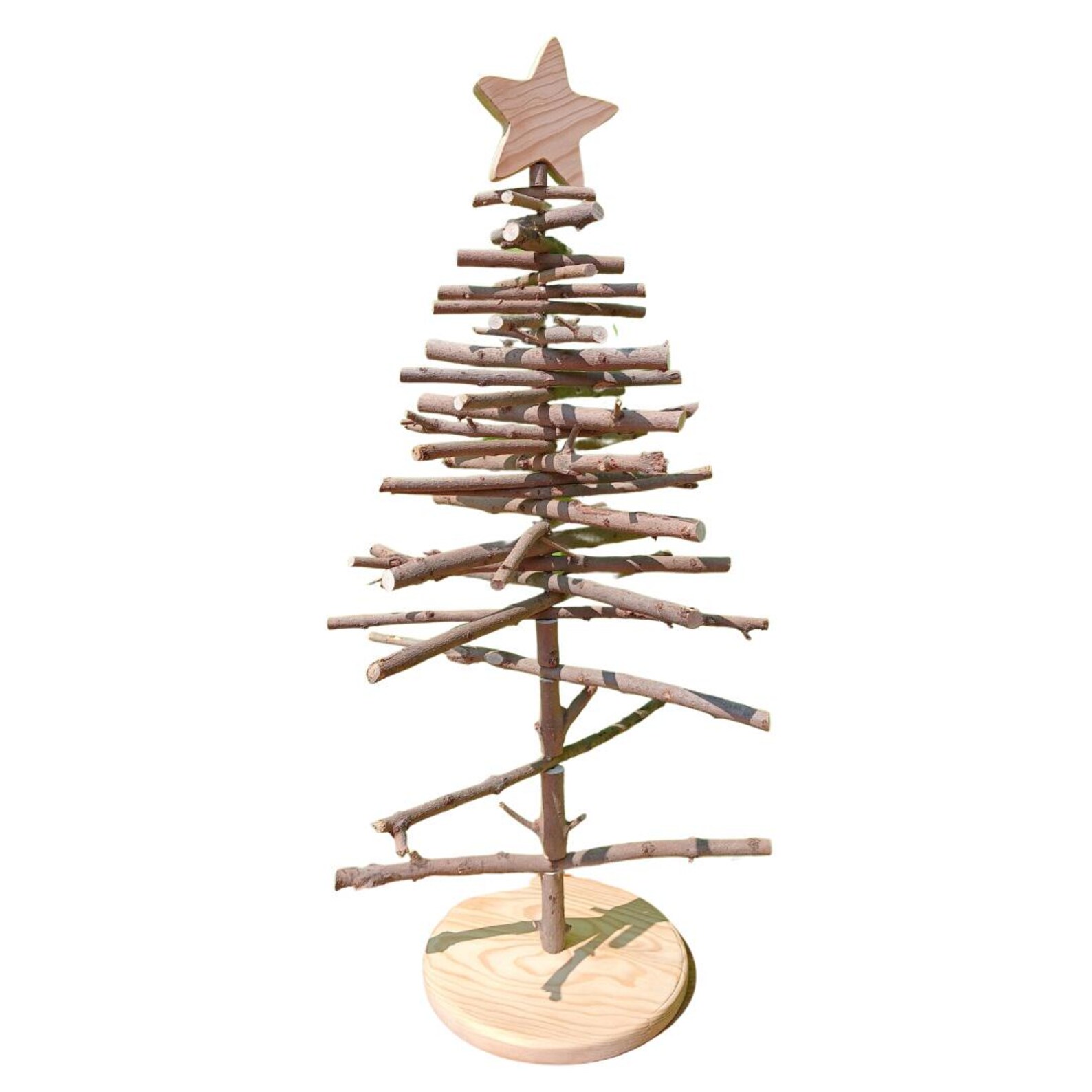 Natural Elegance for Your Home, Handcrafted Wooden Twig Christmas ...