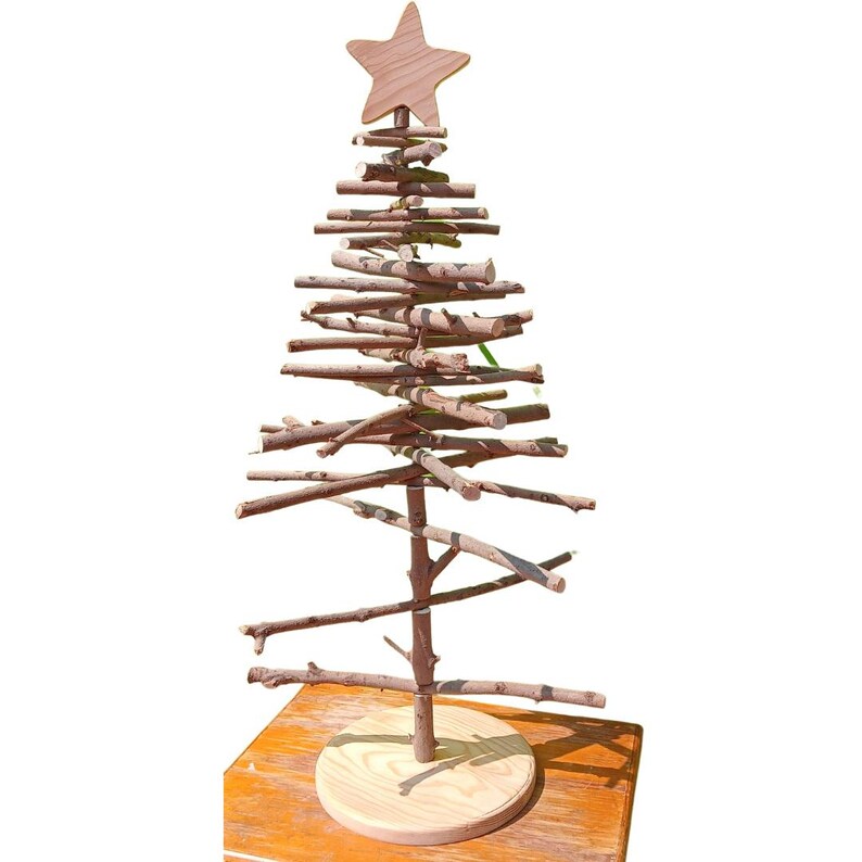 Natural Elegance for Your Home, Handcrafted Wooden Twig Christmas ...
