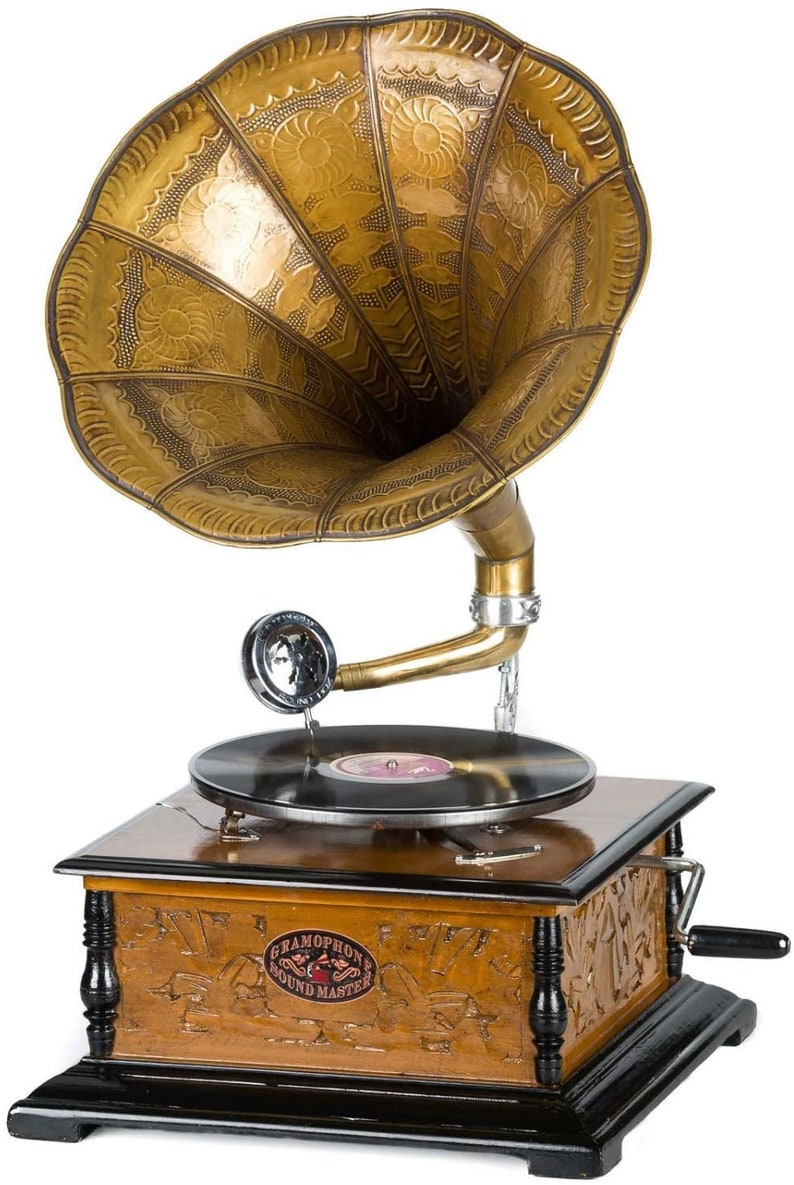 Ancien gramophone nostalgique Gramophone Records Gramophone | Etsy