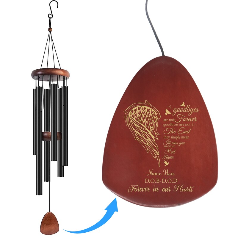 Memorial Wind Chimes - Etsy