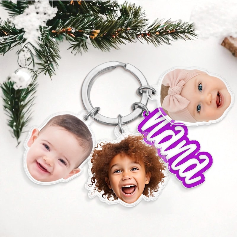 Picture Key Chain Charm - Etsy