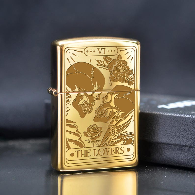 Personalized Laser Engraved Zippo Lighter – Custom Message Engraving ...