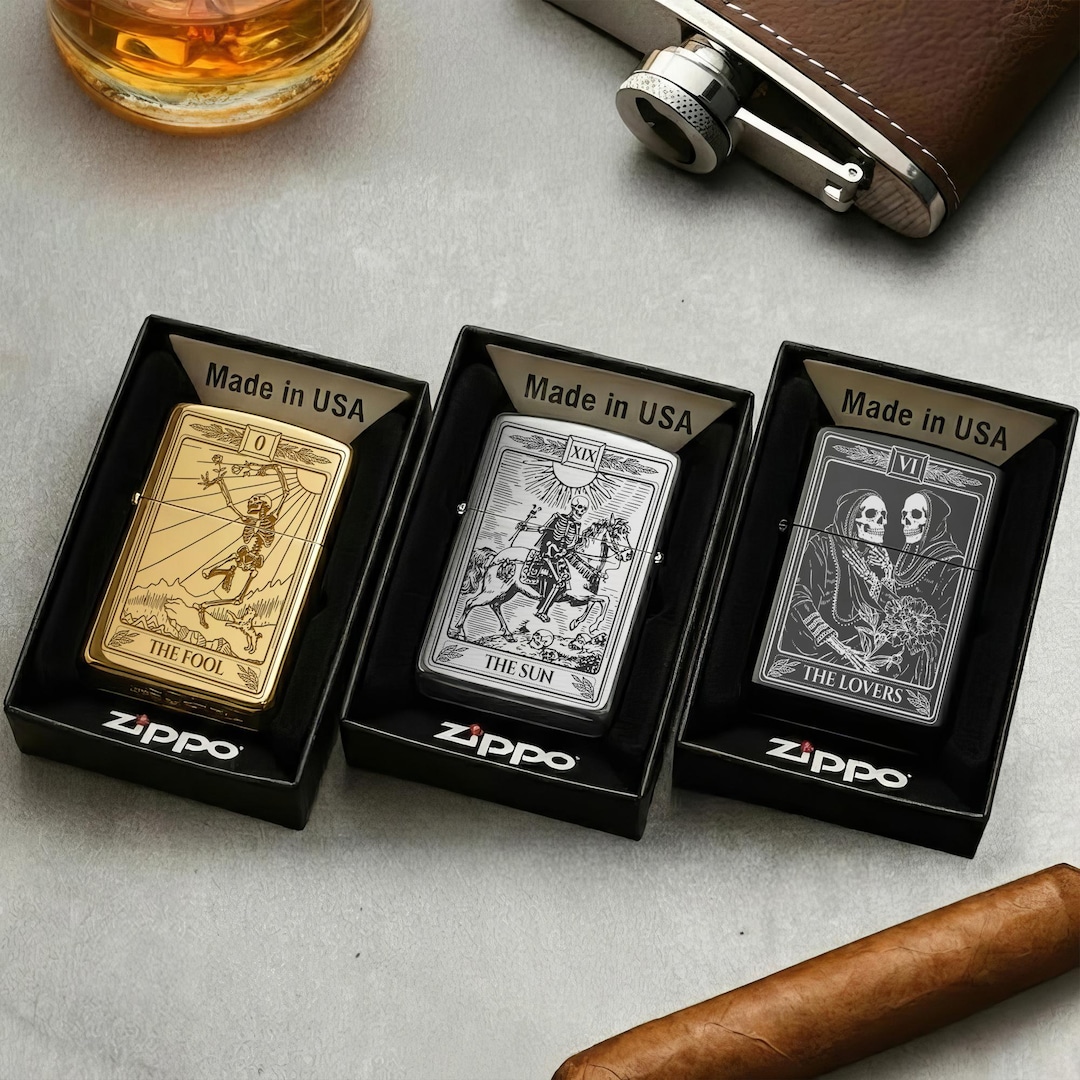 Personalized Laser Engraved Zippo Lighter – Custom Message Engraving ...