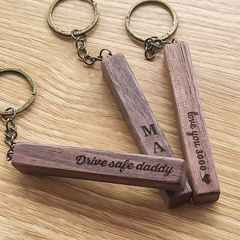 Engraved Key Chain - Etsy