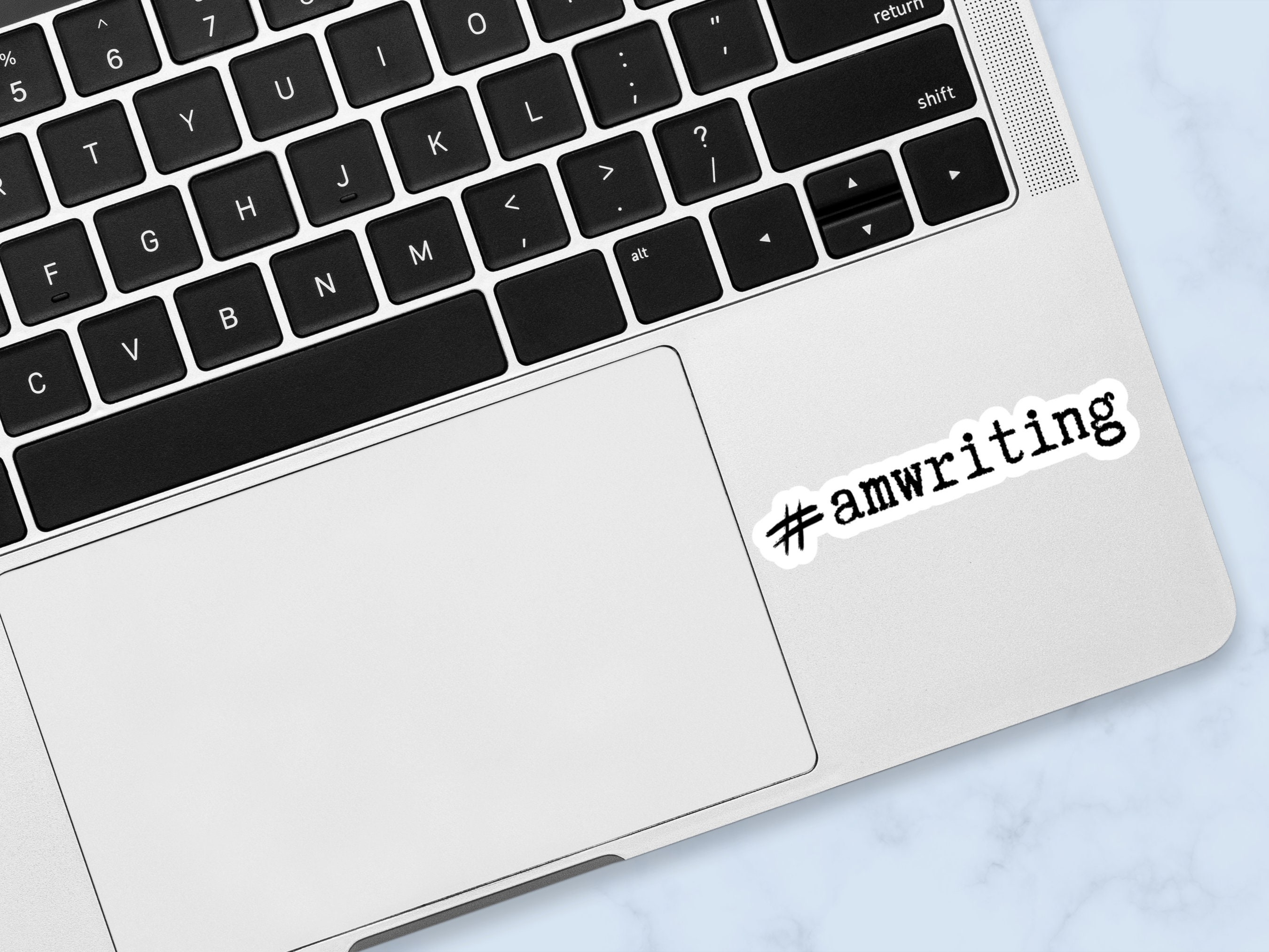 Amwriting Sticker for Authors, Writing Sticker, Writer Sticker, Gift ...