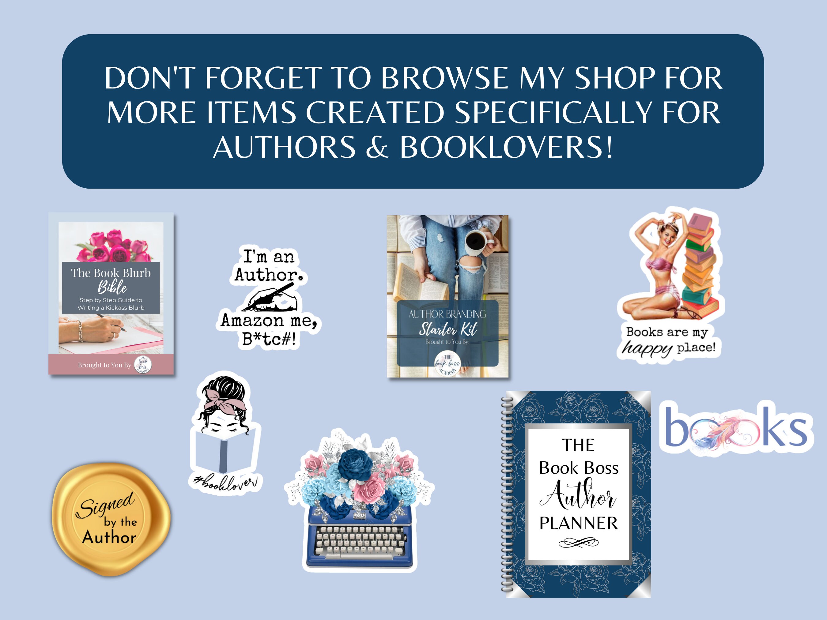 Amwriting Sticker for Authors, Writing Sticker, Writer Sticker, Gift ...