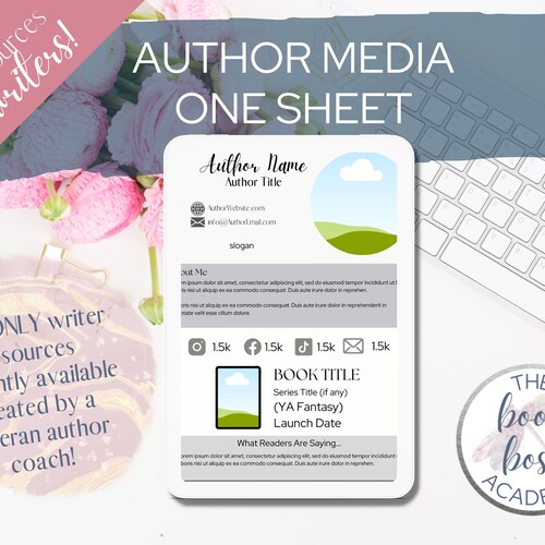 Author Branding Kit - Etsy