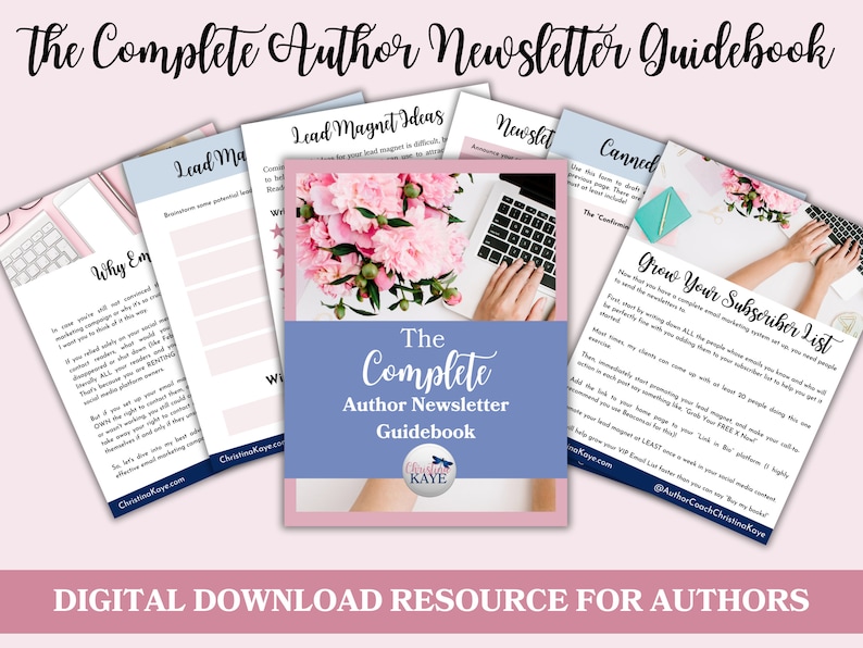 Author Newsletter Guidebook: Email Marketing Tutorial (PDF) - Etsy