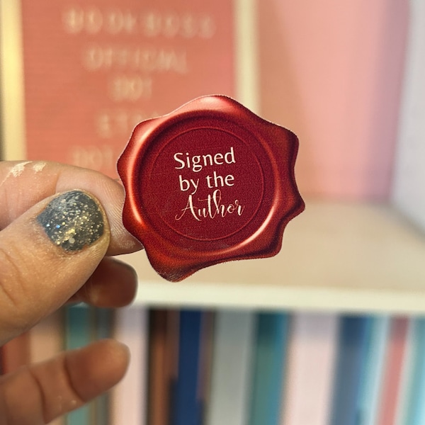 Signed Stickers - Etsy