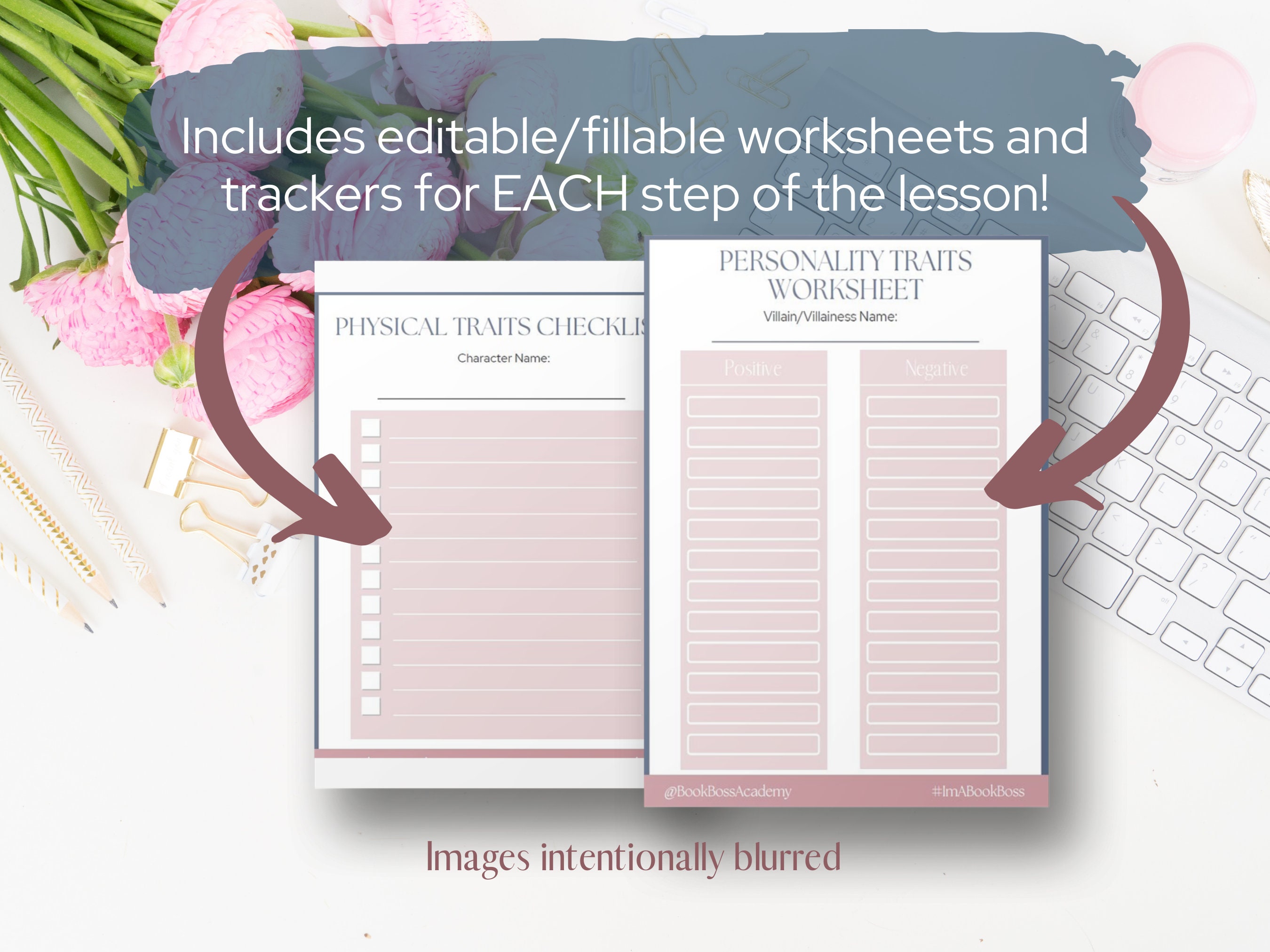 Character Development Workbook Character Planner Author - Etsy