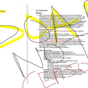 Episodic SOAP NOTE Abdominal Pain - Etsy