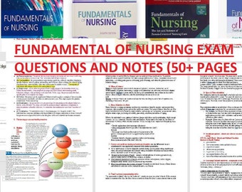 Fundamental Nursing | Etsy