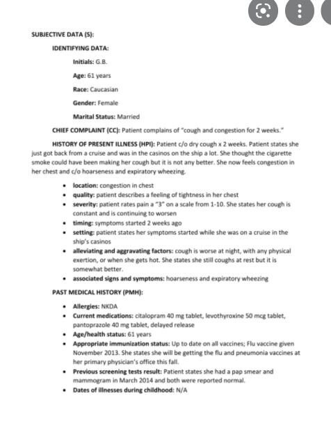 Episodic SOAP NOTE Abdominal Pain - Etsy