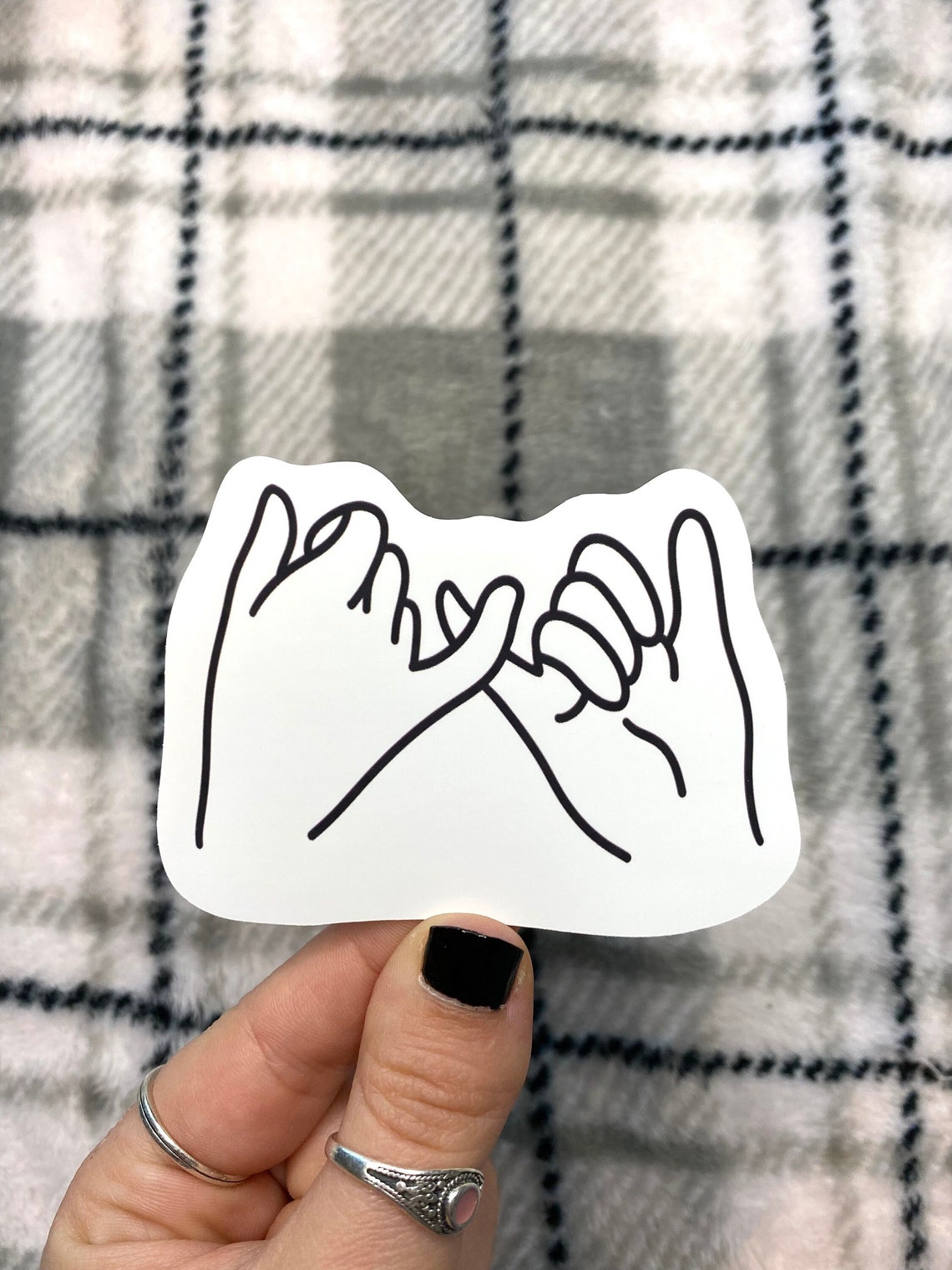 Pinky Promise Sticker | Best Friend Gift - Etsy