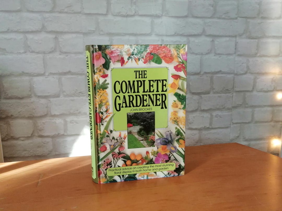 The Complete Gardener Vintage Gardener Journal Book Botanical Plant ...